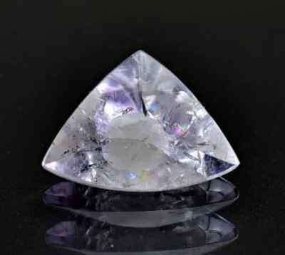 Cristobalite + Quartz 8.75 ct Faceted Back Buff Top 18.50 13.50 x 9.47 ...