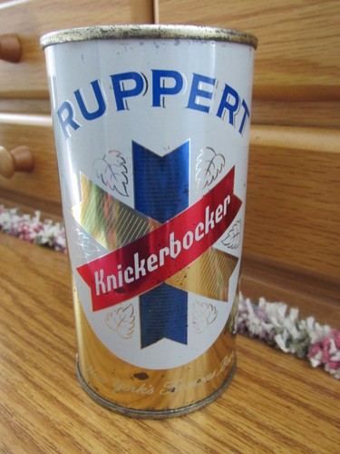 vintage Ruppert Knickerbocker Flat Top Beer Can | eBay