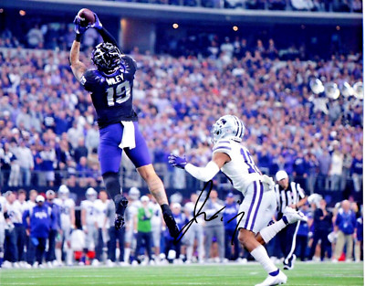 Jared Wiley TCU Horned Frogs signed autograph 8x10 football photo 24 ...