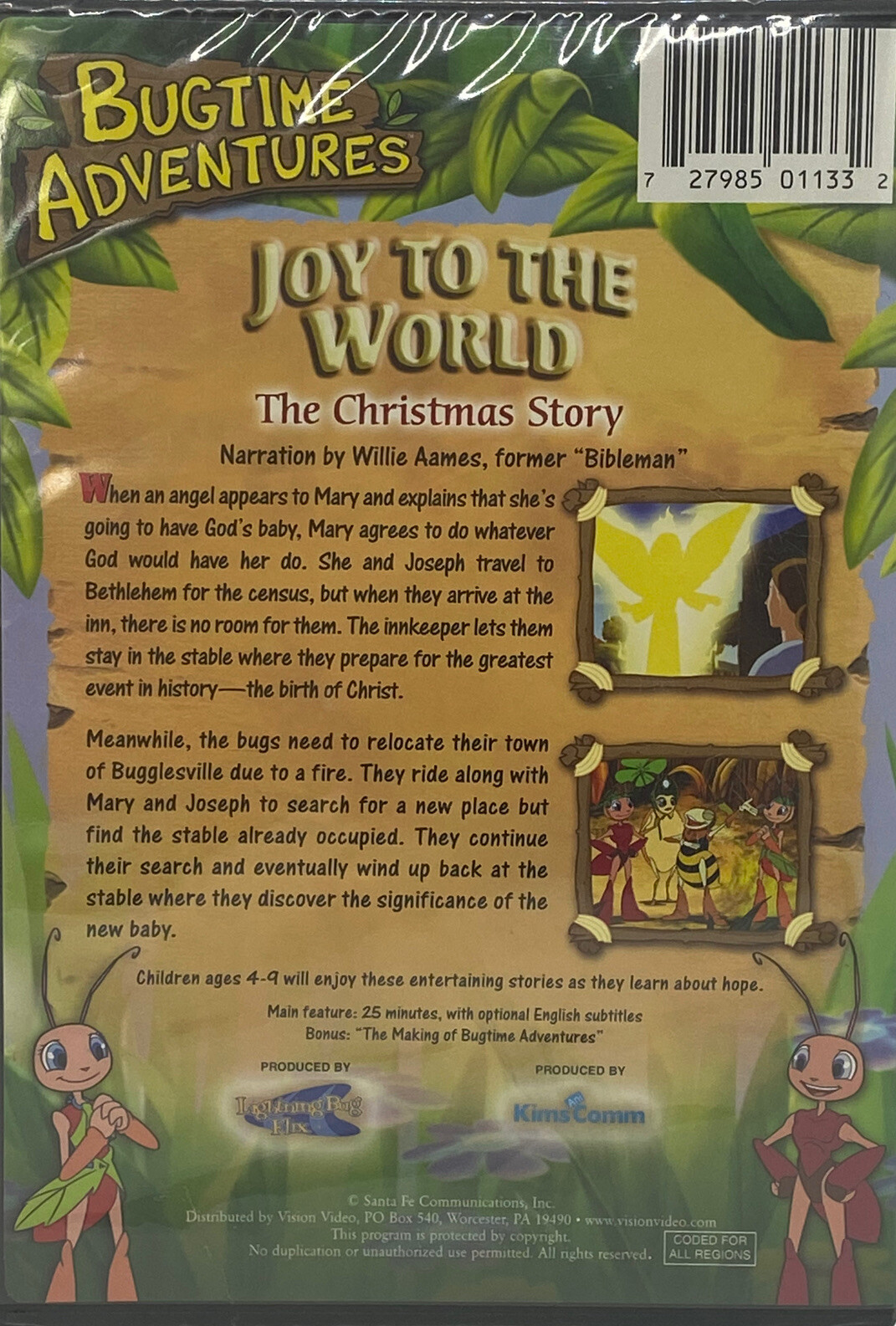 Bugtime Adventures - Joy to the World (DVD, 2007) for sale online | eBay