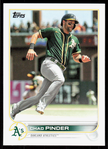 2022 Topps 95 Chad Pinder Oakland Athletics | eBay