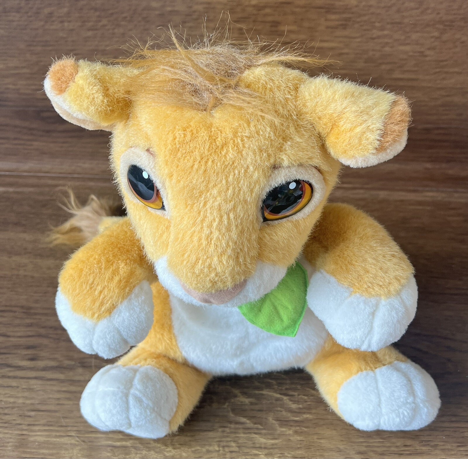 Vintage Disney The Lion King Simba Talking 12" Plush Stuffed Animal ...