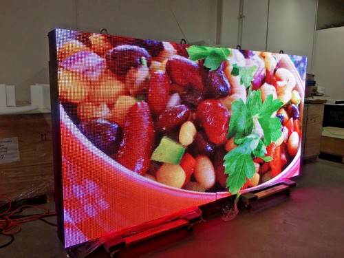 2 SIDED OUTDOOR 5x10 FULL COLOR LED SIGN RGB PROGRAMMABLE SIGN, 10mm ...