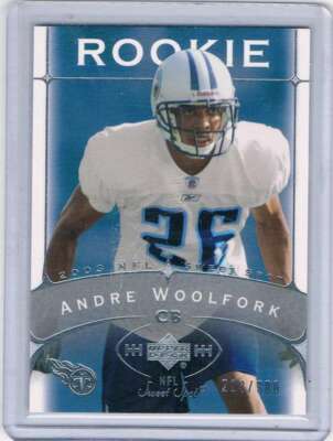 2003 Sweet Spot #205 Andre Woolfolk /300 | eBay