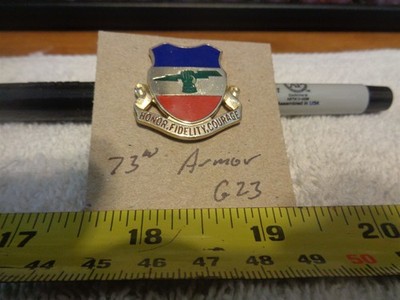 73rd Armor G23 Unit Crest, DI, DUI (DRAW#J1) | eBay
