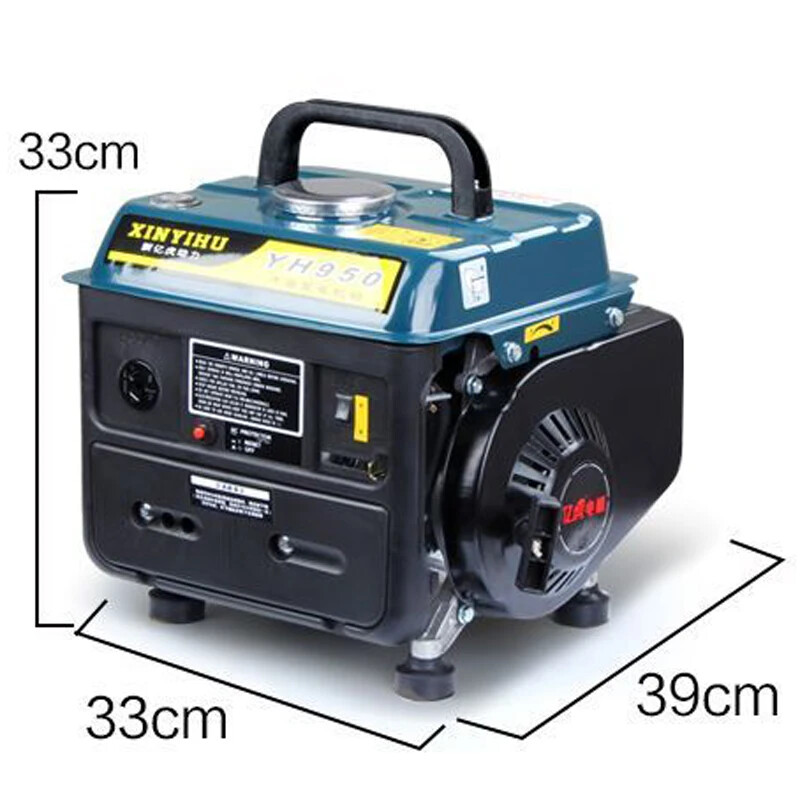 Small Petrol Generator Hand-pulled 220v Micro Car Portable Generator ...