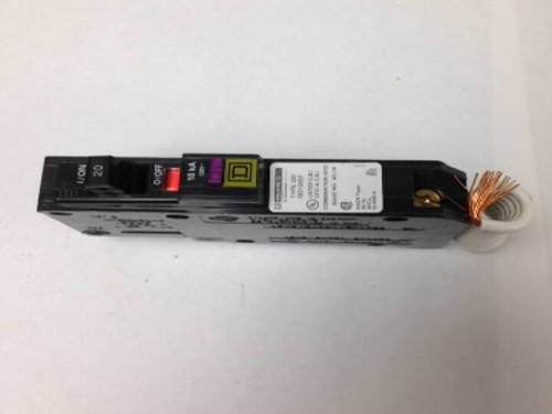 QO120DF SQUARE D QO 21A 1POLE PLUG IN DUAL FUNCTION PIGTAIL MINI ...