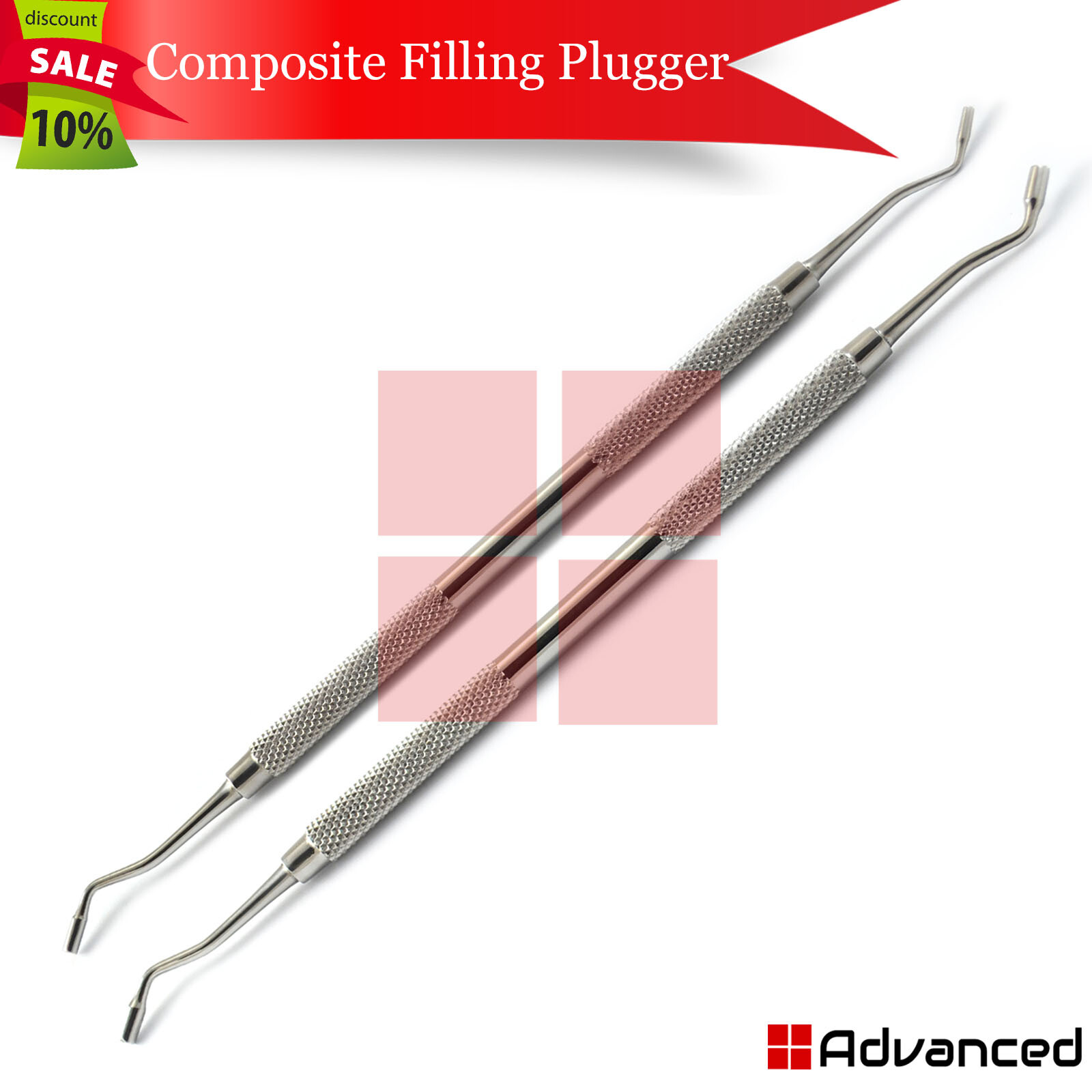Dental Composite Filling Plugger Condenser 721-2,722-3 Double Ended ...