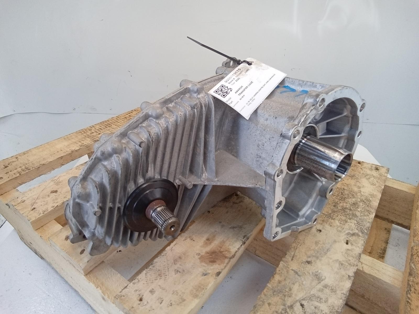 VOLKSWAGEN AMAROK TRANSFER CASE 2H, W/ SELF LOCKING CENTRE DIFF, NON ...