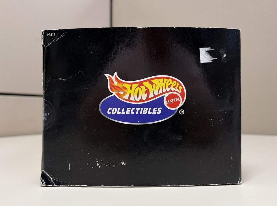 NIB Hot Wheels 26417 1950 Merc Woodie Red Diecast Model Car 1/18 Scale ...