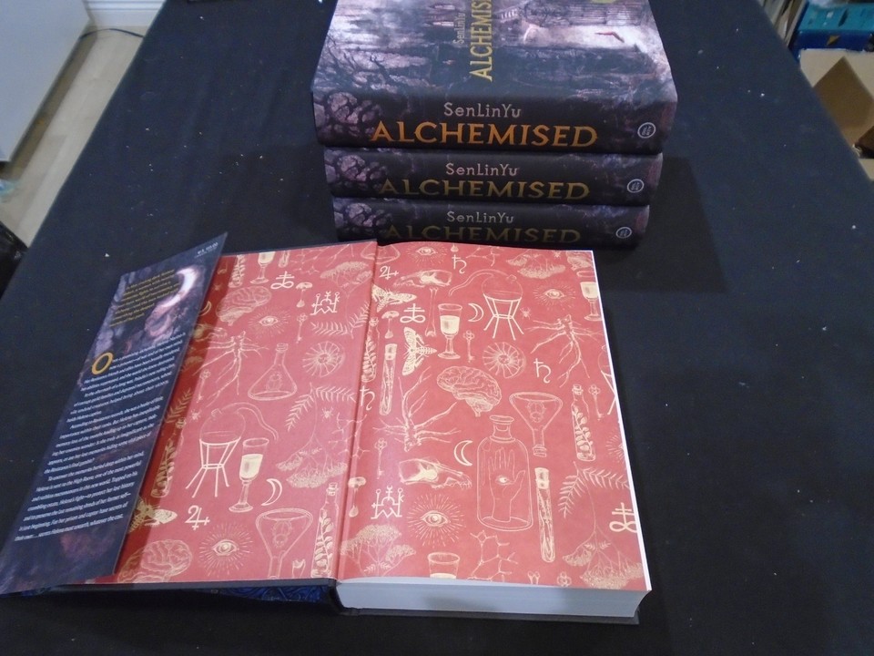 Signed SenLin Yu Alchemised US Deluxe First Ed Slipcase Huge Movie Deal ...