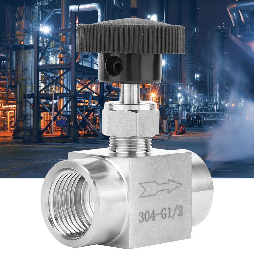 Durable Stainless Steel BSPP Female Needle Valve for Water Gas Oil ...
