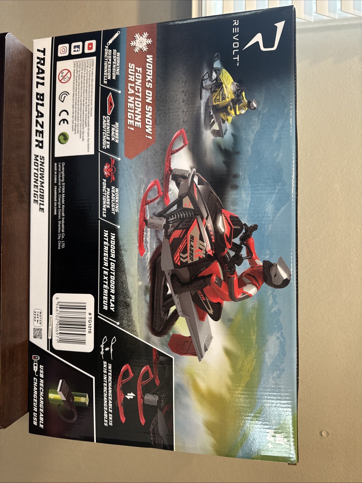 Trail Blazer RC Snowmobile Remote Control - Revolt Syma - Brand New | eBay