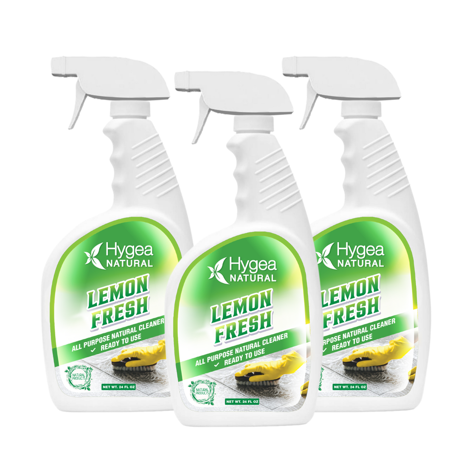 Hygea Natural Lemon Fresh - All Purpose Cleaner, Natural Home Cleaning ...
