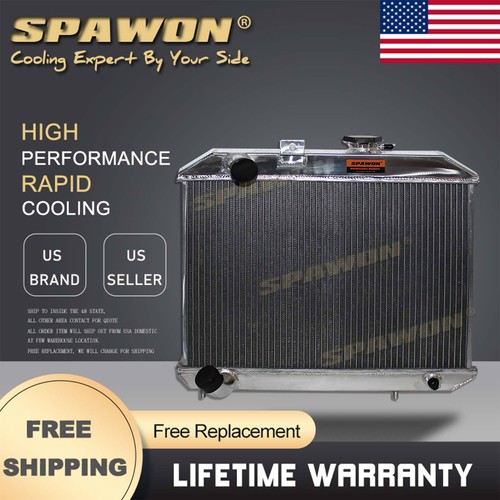 3Row SPAWON Aluminum Radiator For Jeep Willys MB GPW CJ-2A M38 1941 ...