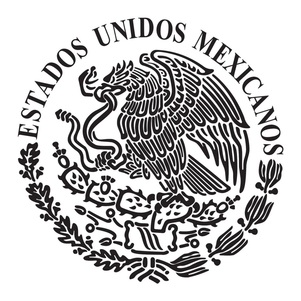 Mexican Eagle Logo Vector
