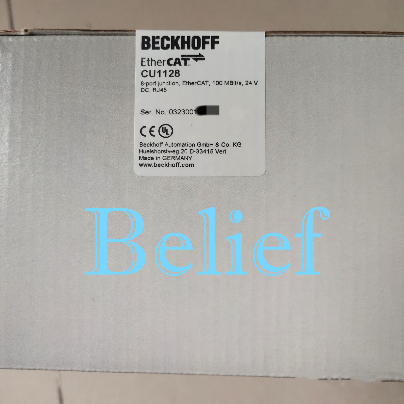1pc BECKHOFF CU1128 Brand new network switch module Fast delivery ...