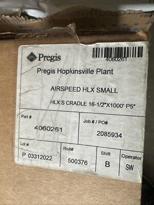 PREGIS 4060261 AIRSPEED HLX SMALL CRADLE 16.25"X 1000' ROLL FOR VOID ...