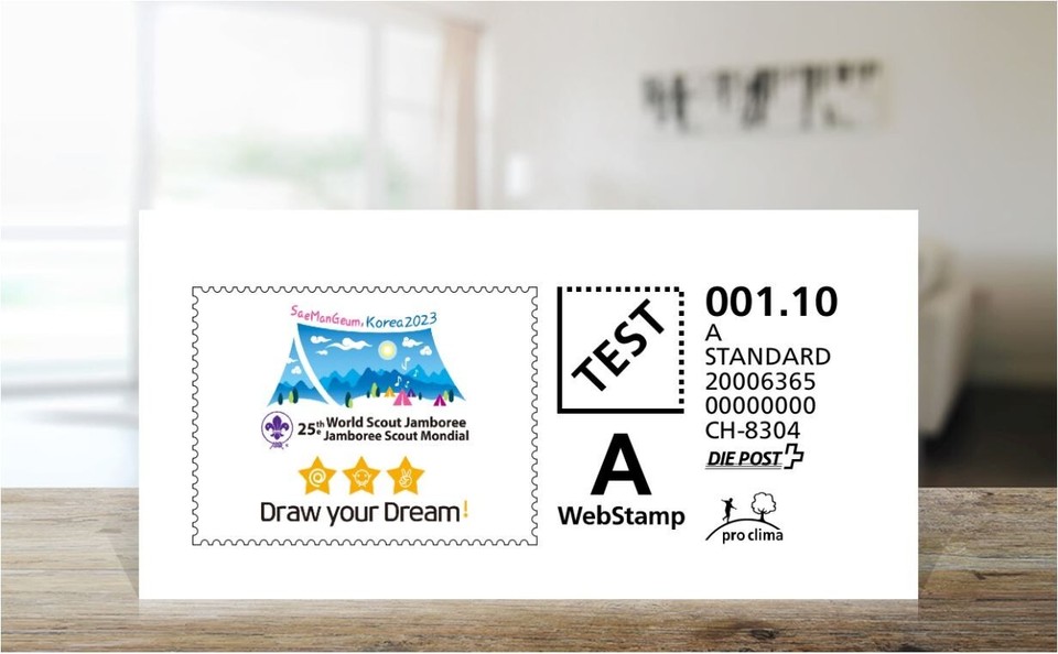 2023, Webstamp, 25th World Scout Jamboree, Korea | eBay
