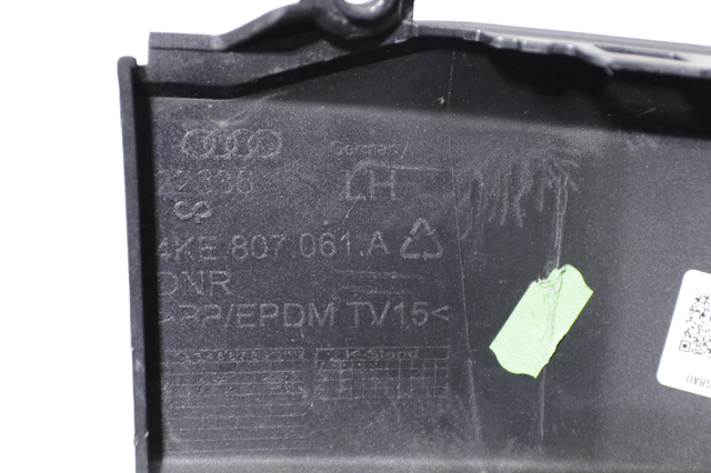 2019 2020 Audi E-Tron Front Bumper Left Lower Valance Spoiler Lip Oem ...