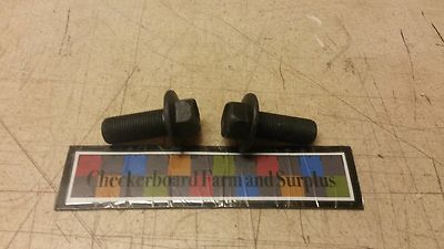 Qty-2 NOS Metric Hex Head Flange Bolts Grade 10.9 M16-1.5 x 40 12414307 ...