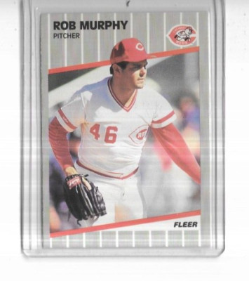 1989 Fleer #165 Rob Murphy Cincinnati Reds | eBay