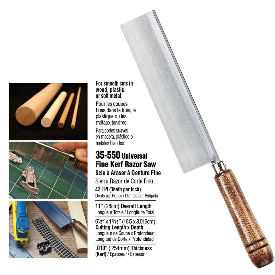 Fine Kerf Razor Saw 42tpi - Zona 35-550 | eBay