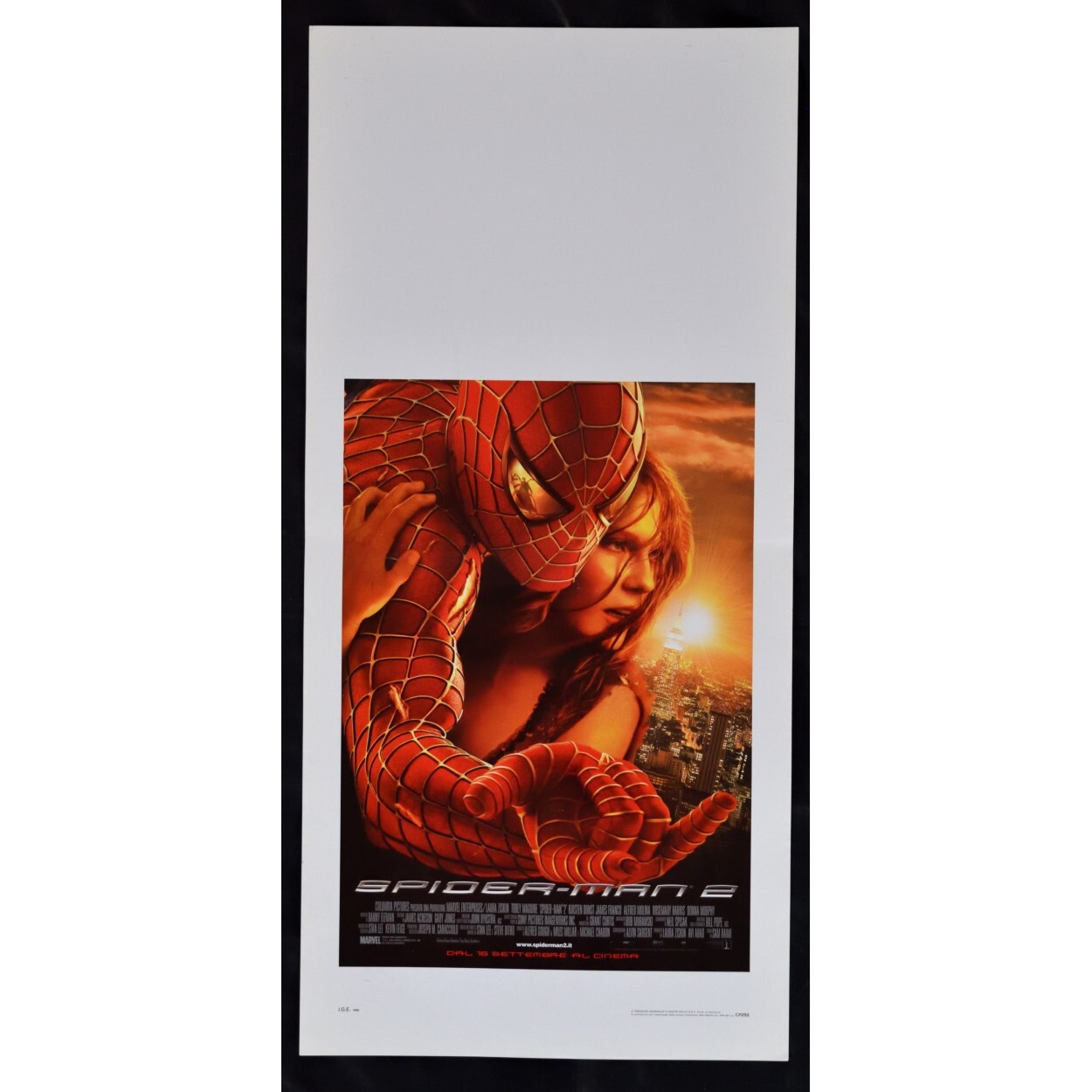 Spider Man 2 Poster Sam Raimi Spiderman Uomo Ragno Maguire Dafoe MARVEL ...