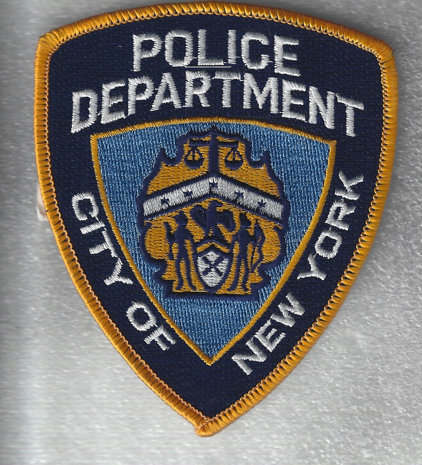 New York City Police Patch with Lt. Gomula (Chief of Dept. Office ...