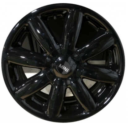 17" MINI COOPER WHEEL RIM FACTORY OEM 71195 2006-2014 GLOSS BLACK | eBay