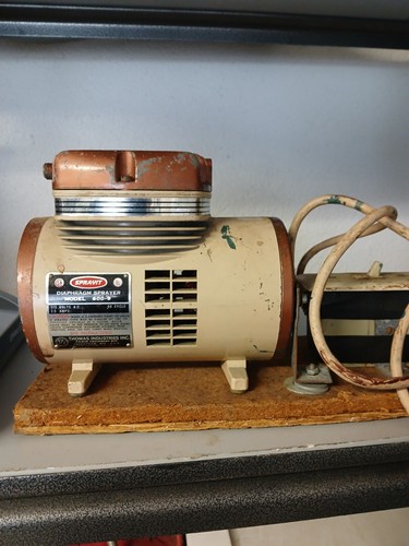 Thomas Industries SPRAYIT 600-9 DIAPHRAGM AIRBRUSH COMPRESSOR | eBay
