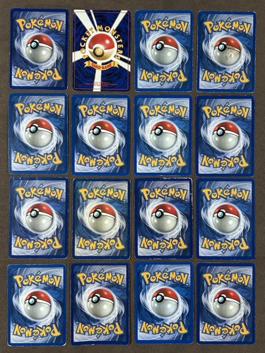Pokemon Vintage Card Collection Lot Binder 66x Holos, Shining Raichu ...