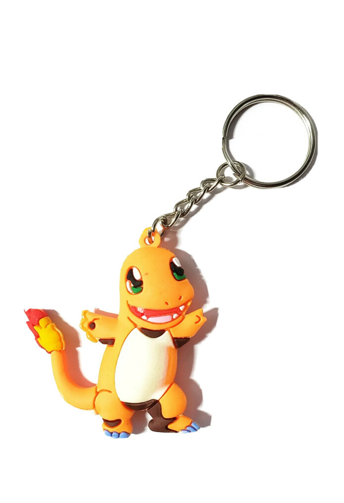 Charmander Key Chain Pokemon Bookbag Charm - Jacket Zipper Pull ...