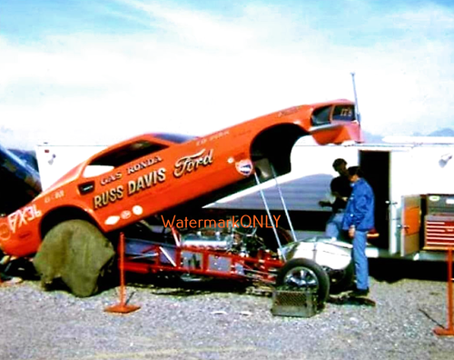 Gaspar "Gas" Ronda 1969 Ford Mustang NITRO Funny Car PHOTO! #(16b) | eBay