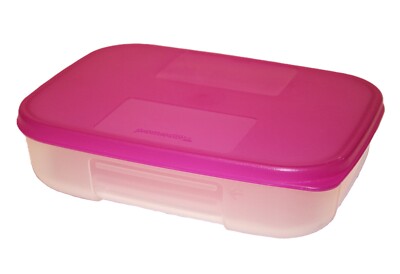 Tupperware Freezer Mates Container Single Rectangle 1 Cup Purple ...