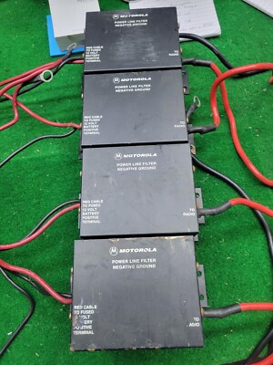 Motorola TLN5277E 2-Way Radio Power Line Filter Kit | eBay