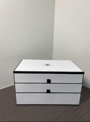 CHANEL BEAUTE Beauty VIP GWP Gift Makeup Jewelry Drawer Storage Vanity ...