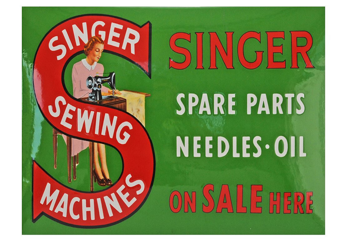 Singer Sewing Machine Logo A Stitch In Time | Arts & Culture | Yale