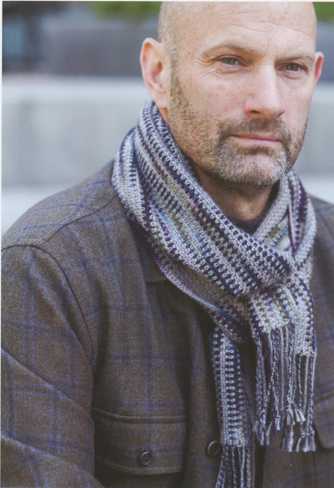 Churchmouse Classics Crocheted Linen Stitch Scarf & Loop Crochet ...