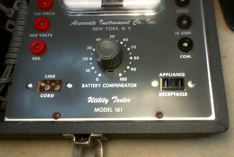 Röhrentester Accurate Instrument Model 161 | eBay.de