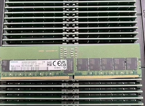 Samsung 32GB DDR5 4800 PC5-4800B-RE0 M321R4GA3BB0-CQKVG 288pin RDIMM ...