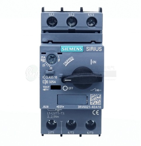 1pc New Siemens Motor Protection Circuit Breaker 3RV6021-4DA10 20-25A ...