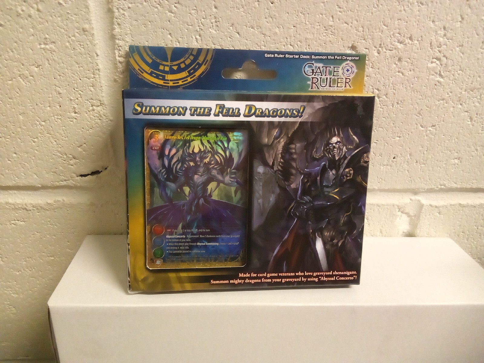 2021 Gate Ruler TCG - Summon The Fell Dragons Starter Deck - 54 cards ...