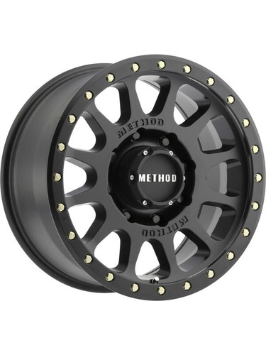 Method MR305 NV HD 17x8.5 0mm Offset 8x6.5 130.81mm CB Matte Bl ...