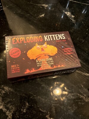 Exploding Kittens Party Pack Card Game New in Box | eBay