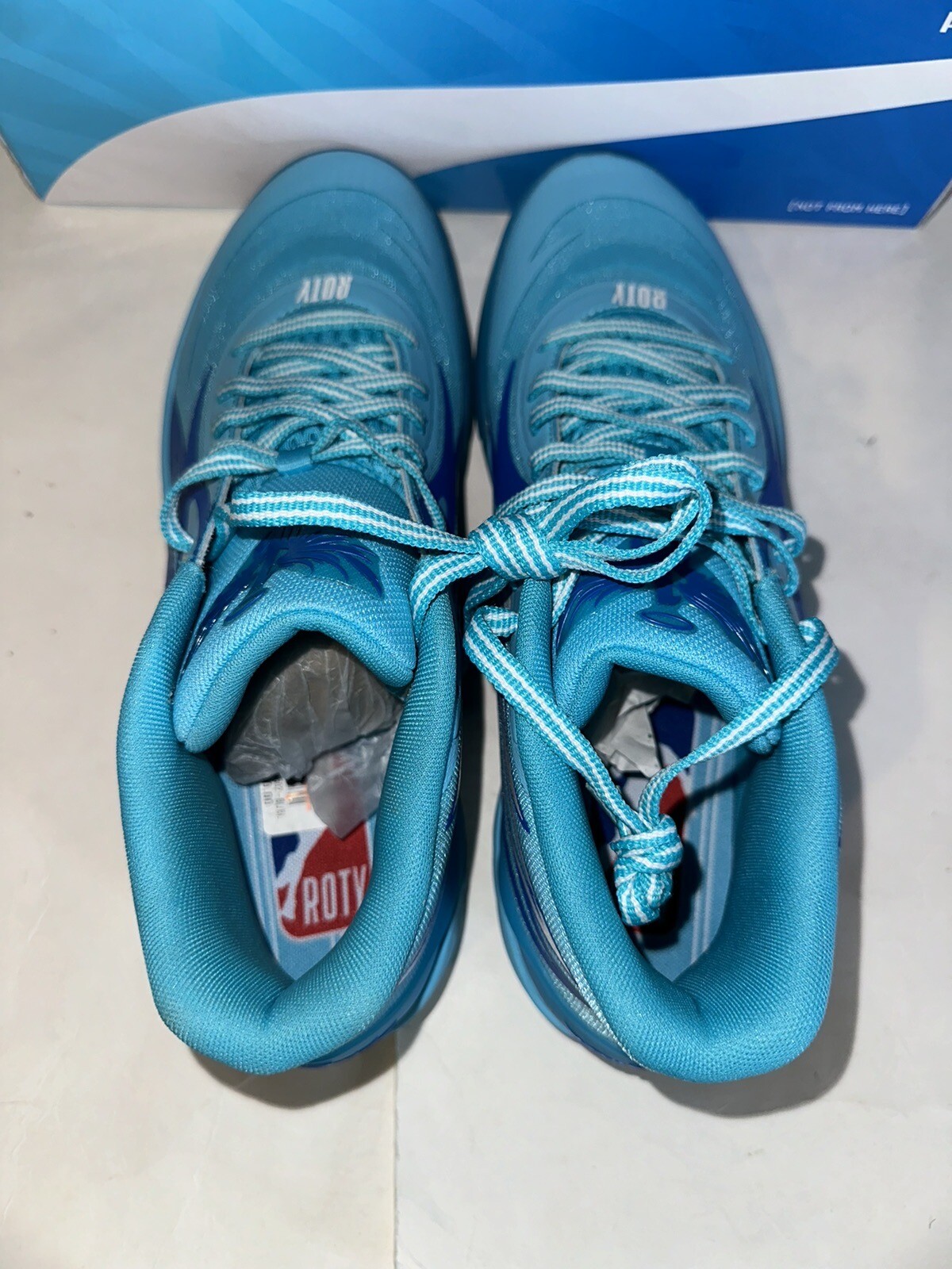 PUMA MELO MB.02 ROTY Blue Atoll/Ultra Lamelo Ball Rookie Of The Year ...