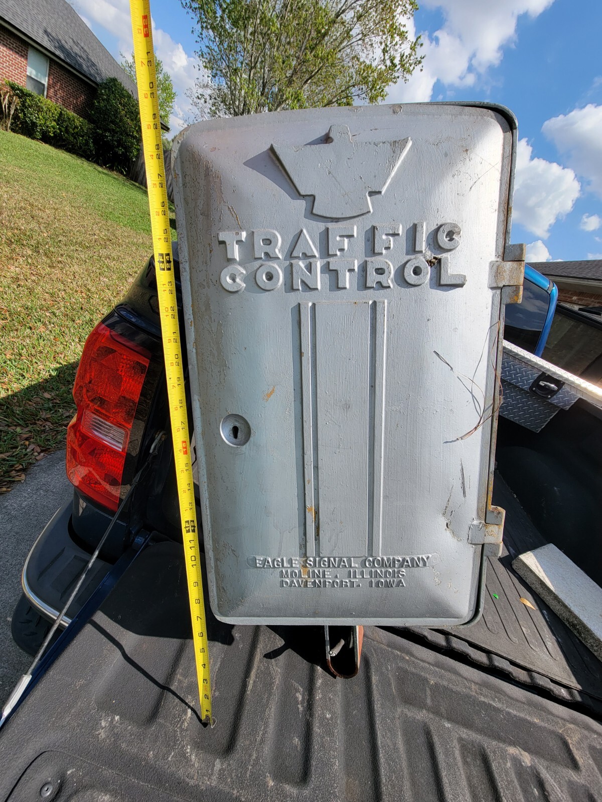 Vintage Traffic Control Box Eagle Signal Light | eBay