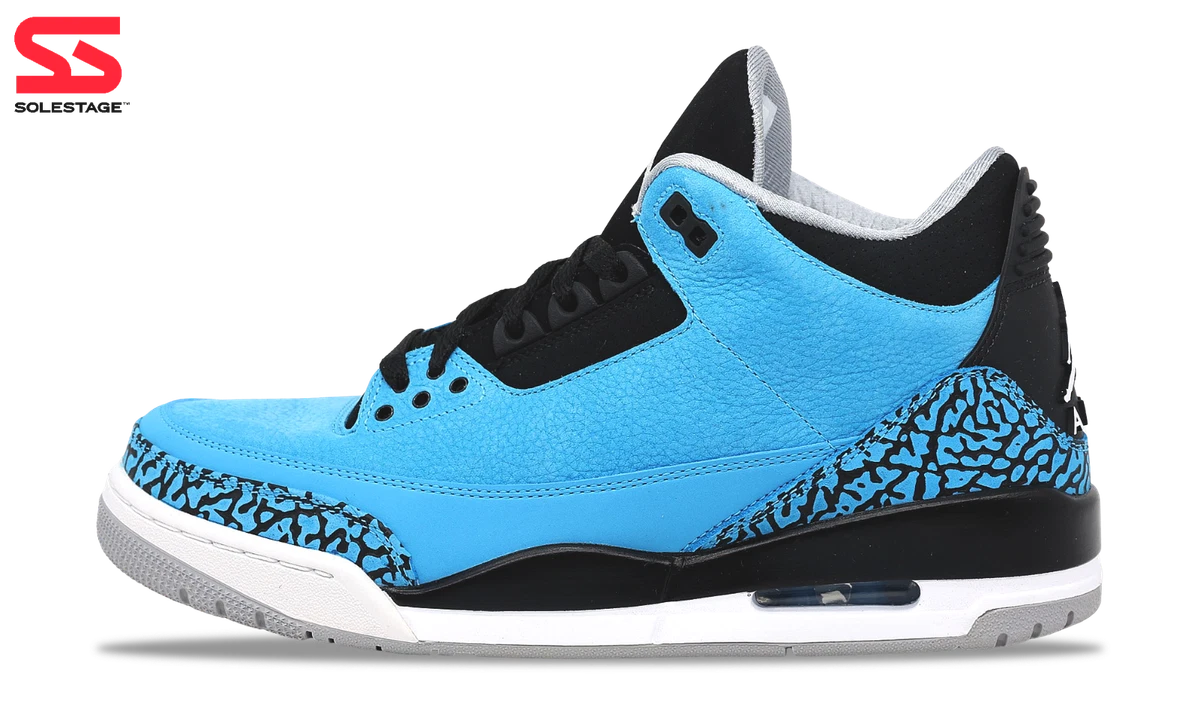 Jordans 3 Powder Blue