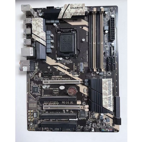 For GIGABYTE GA-X150-PRO ECC Desktop Motherboard LGA1151 DDR4 ATX Test ...