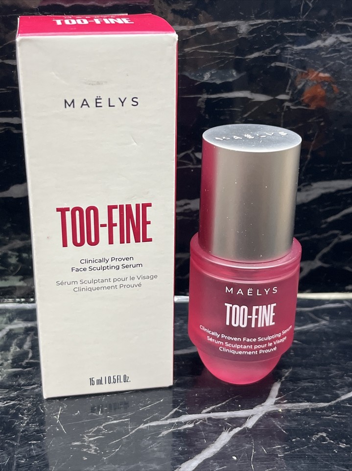 Maelys TOO-FINE Clinically Proven Face Sculpting Serum 0.5oz 🔥 SALE 🔥 ...